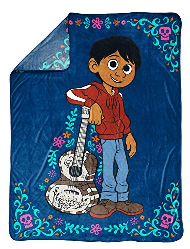 Disney Pixar Coco Musica Adventure Raschel Blanket - Measures 60 x 80 ...