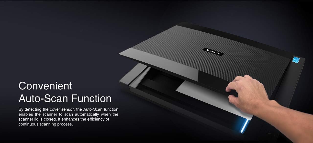 Viisan VF3240, A3 Flatbed Scanner, Max. Resolution 2400×2400 dpi - BigaMart