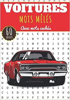Mots Mêlés Voitures: Livre Pratique pour Adultes et Enfants | 60 ...