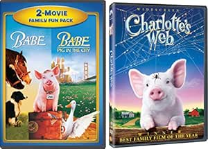 Amazon.com: Charlotte's Web & Babe & Babe: Pig in the City - DVD 3 ...