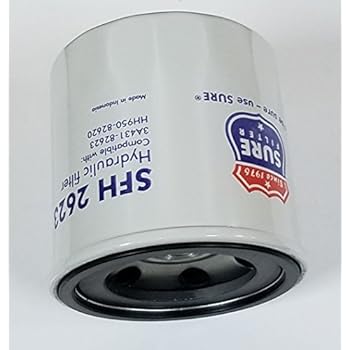 Amazon.com: Sure Filter SFH2623 Hydraulic Oil Filter (Kubota HH3A0 ...