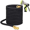 Higen 100ft Expandable Garden Hose Set, Extra Strength Fabric Triple ...