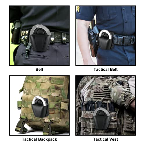 Polymer Molle Handcuff Holster - Quick Release Tactical Handcuff Case ...