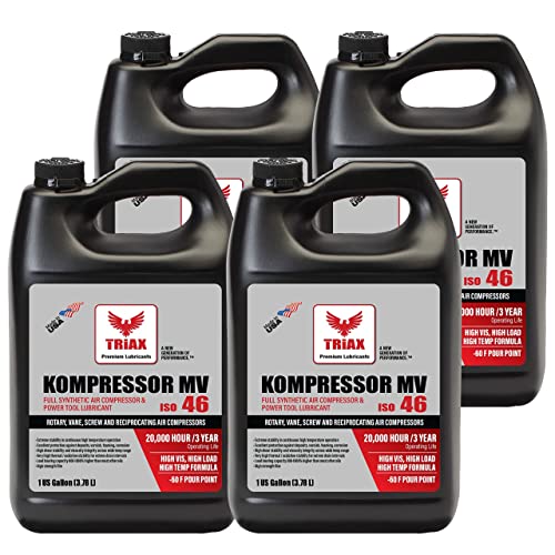 Triax Kompressor MV ISO 46, Multi Vis, Full Synthetic Air Compressor ...