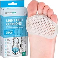 Brison Health Metatarsal Pads of Foot Cushions - Soft Gel Ball of Foot ...