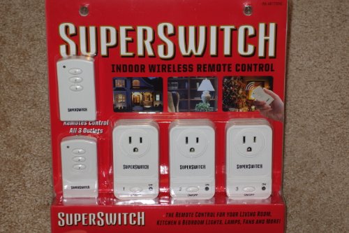 Super Switch Indoor Wireless Remote Control | Amazon price tracker ...