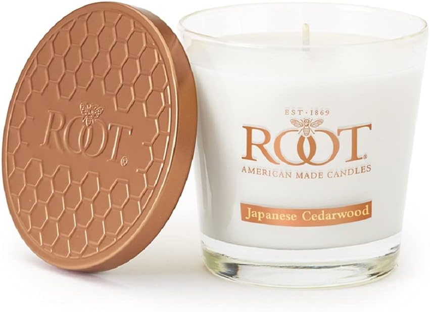 Amazon.com: Root Candles 8873147 Honeycomb Veriglass Scented Beeswax ...