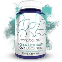 Amazon.com: Boron Glycinate Capsules | 50mg | Delivering 6mg Elemental ...