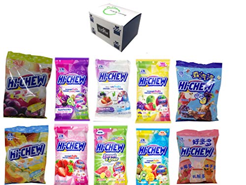 Hi Chew Candy Variety Pack 10 Flavors - Complete flavors - Entire Hi ...