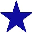 Amazon.com: Dark Blue Star Magnet by Magnet America is 4" x 4" Made for ...