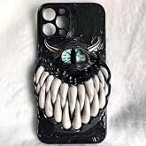 Amazon.com: qizjio Creepy Phone Case for iPhone 11 12 13 14 15 Pro Max ...