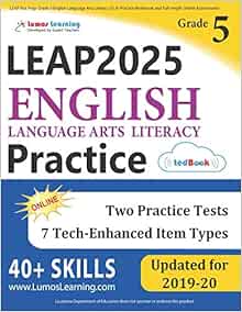 LEAP Test Prep: Grade 5 English Language Arts Literacy (ELA) Practice ...