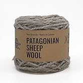 Amazon.com: Yarn of Patagonian Sheep Combed Wool, Two Strands, Knitting ...