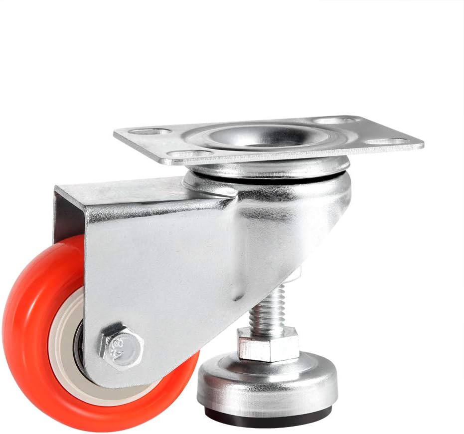Skelang Swivel Leveling Castor 50mm, Leveling Machine Caster ...