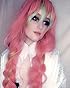 Amazon.com: Ebingoo Wig Cap + Pink mixed Green Wig for Cosplay Long ...