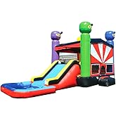 Amazon.com: JumpOrange Jaguar Commercial Grade Bounce House Water Slide ...