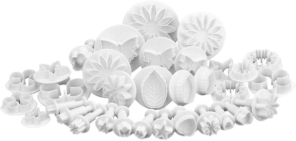 Fondant Tools Set 33pcs Cake Decorating Tools Fondant Cutters Tools ...