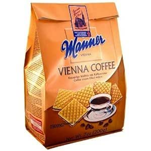 Manner Vienna Coffee Wafers, 7-Ounce Bags (Pack of 5): Amazon.com ...