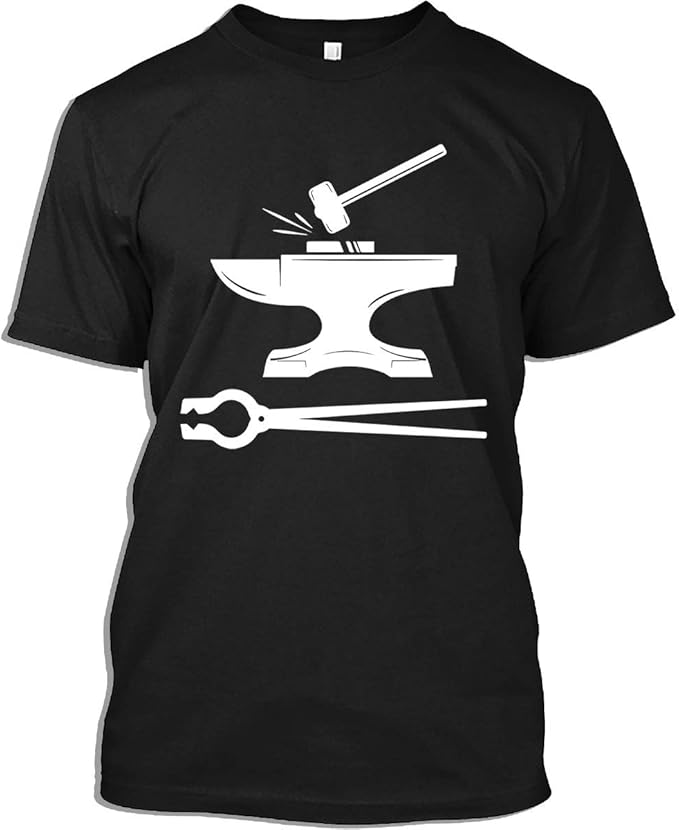 Amazon.com: Blacksmith Tshirt Blacksmith Tools T-Shirt for Men Women ...