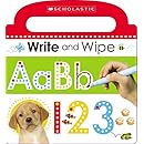 Amazon.com: Write and Wipe ABC 123 (Scholastic Early Learners ...