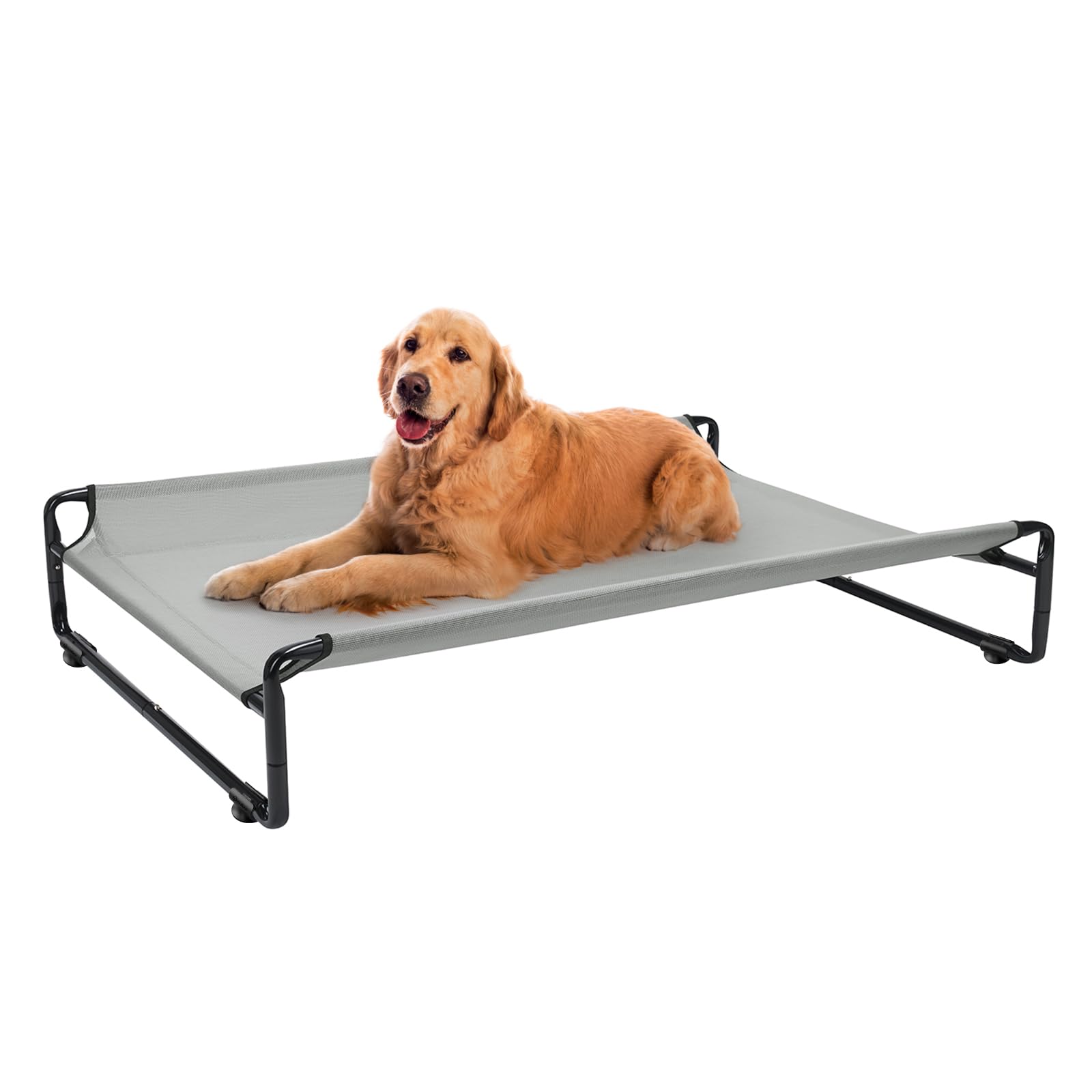 Veehoo Original Outdoor Elevated Dog Bed, Cooling Raised Dog Cot for ...