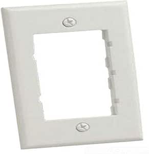Panduit CBIW Classic 1-Gang Plastic Faceplate Frame, Off White - Outlet ...