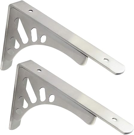 Shelf Support Brackets, 2 Pieces of 304 Stainless Steel Can Be Used ...