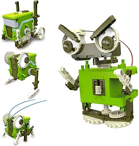 Robot Blocky 4 en 1 para montar con Motor | Juguete educativo robótica ...