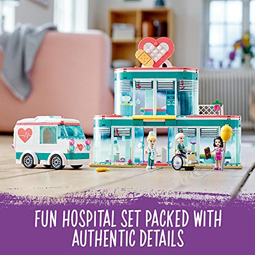 LEGO 41394 Friends Heartlake City Hospital Playset with Emma and 2 ...