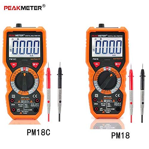 Digital Multimeter - Digital Multimeter Pm18c Pm18 True Rms Ac Dc ...
