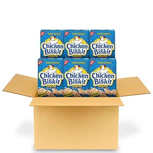 Amazon.com: Chicken in a Biskit Original Baked Snack Crackers, 6 - 7.5 ...