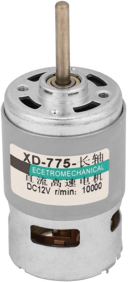 775 DC Motor 12V/ 24V, 10000 RPM/20000 RPM High Speed 80W High Power ...