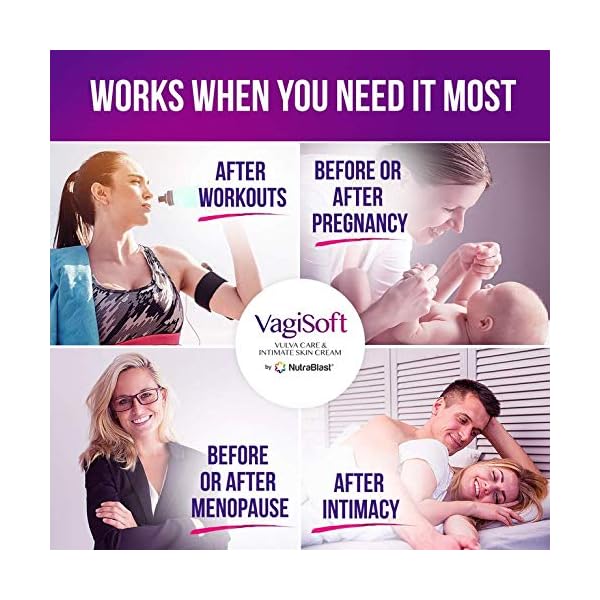 NutraBlast VagiSoft Vulva Balm & Intimate Skin Care Cream (2 oz ...