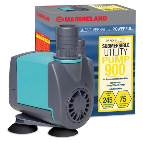 Marineland NJ900 Maxi-Jet Submersible Utility Pump, 10-Watt, 247 GPH ...