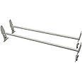 Amazon.com: MaxxHaul 70440 Gutter Mount Van Rack (500 lb. Capacity ...