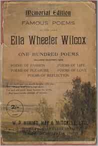 Poems of Ella Wheeler Wilcox;: Wilcox, Ella Wheeler: Amazon.com: Books