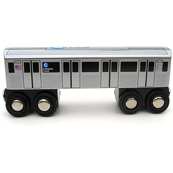 Amazon.com: Daron MTA Motorized NYC Subway Train Set with Track: Toys ...