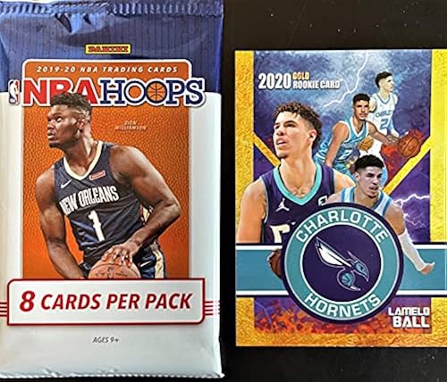 2019-20 Panini NBA HOOPS Factory Sealed BASKETBALL Card PACK w/8 Cards ...