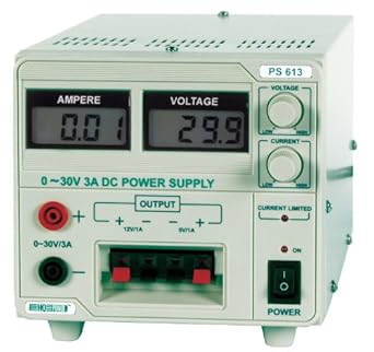 Amazon.com: Velleman PS613U Fixed Laboratory Power Supply (0-30Vdc ...