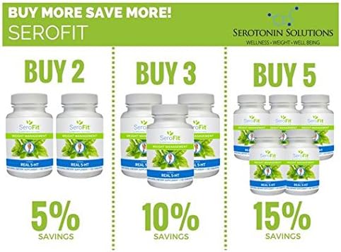 SeroFit Serotonin Weight Loss Supplement - Effective Mood Enhancer and ...