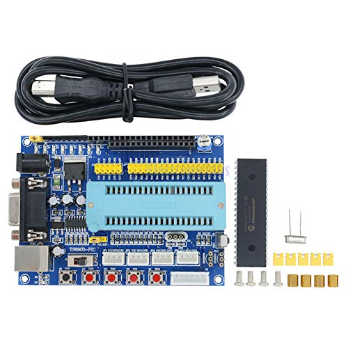1Set USB PIC Development Board PIC16F877A 12V DC JTAG Minimum System ...