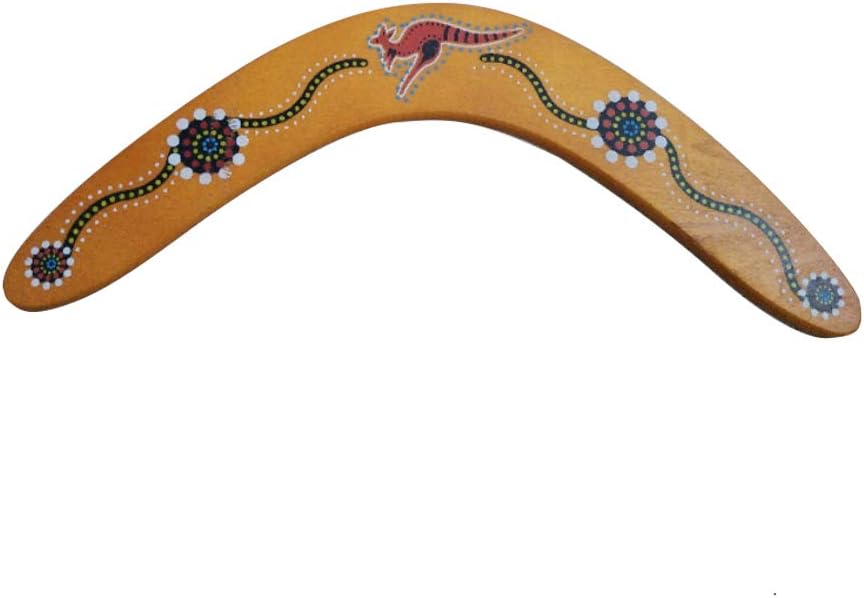 hiFuture Wood Boomerang Hand Crafted Flying Boomerang For Kids And ...