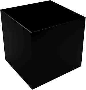 Amazon.com: Marketing Holders Black Baseball Display Cube Product ...