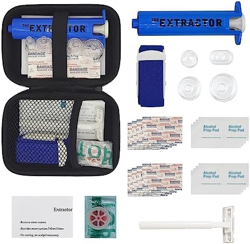 Snake Bite Kit, Bee Sting Kit, Emergency First Aid Supplies, Venom ...