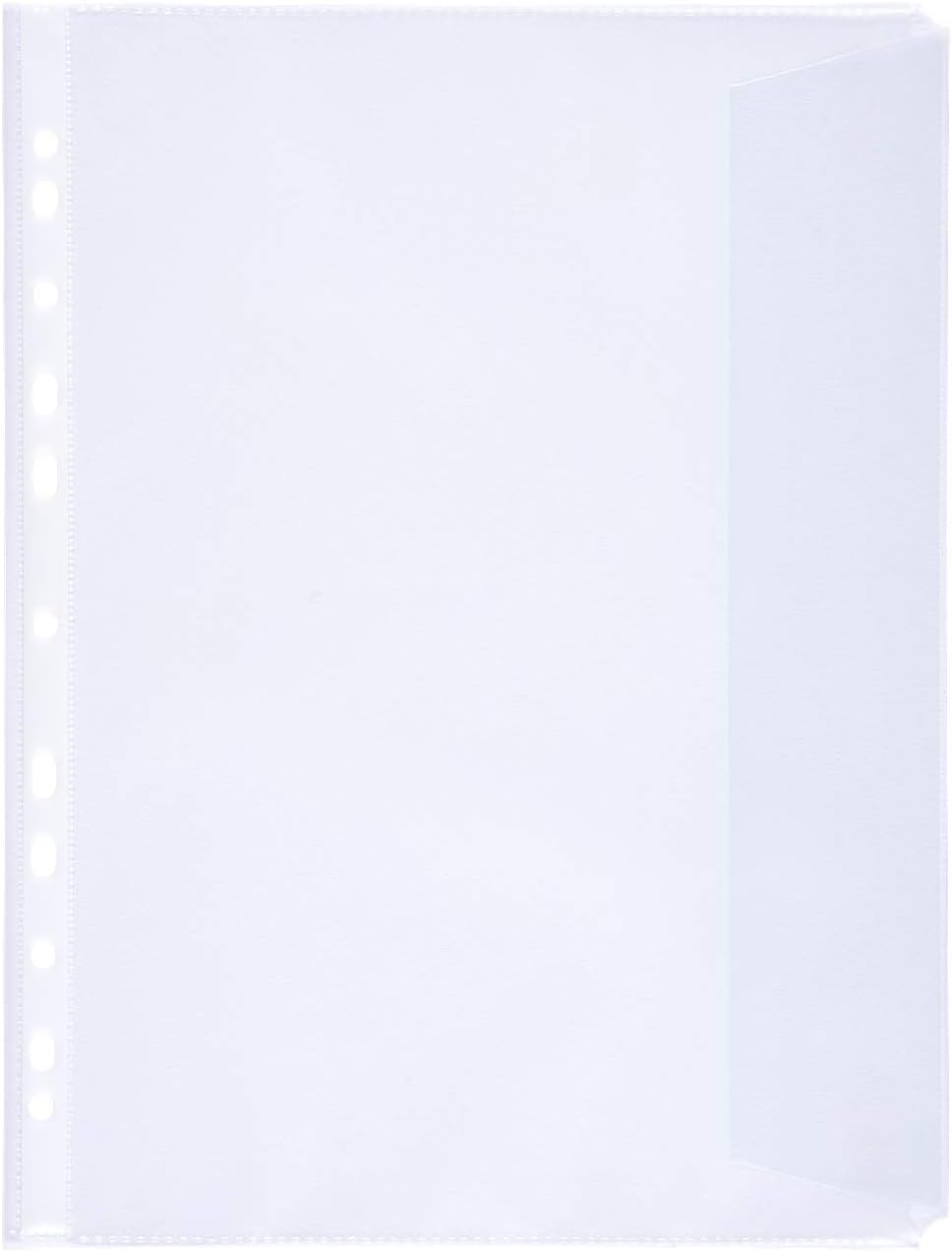perfect line 20 Document Sheets with Open-Side Insertion, Transparent ...