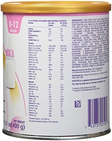 Neocate Nutrition Facts | Besto Blog