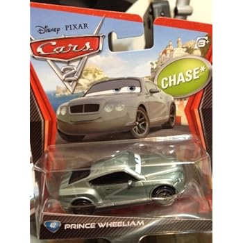Amazon.com: Disney Pixar Cars 2 #42 Prince Wheeliam by Mattel: Toys & Games