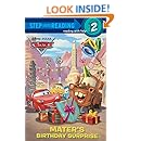 Amazon.com: Mater's Birthday Surprise (Disney/Pixar Cars) (Step into ...