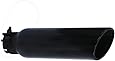 Amazon.com: Go Rhino GRT234414B Black Stainless Steel Universal Exhaust ...