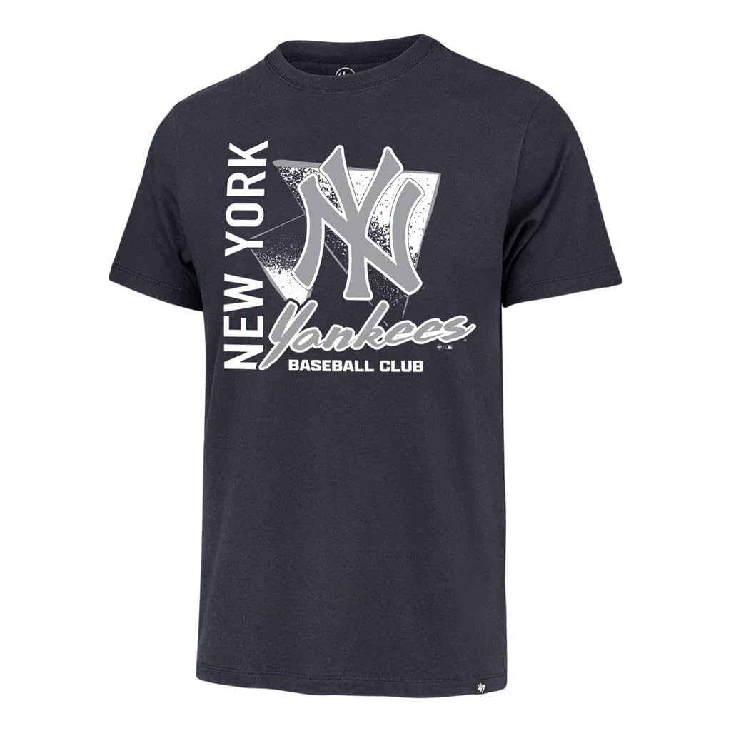 47 MLB Men's Official Side Arm Primary Logo Premier Franklin T-Shirt ...